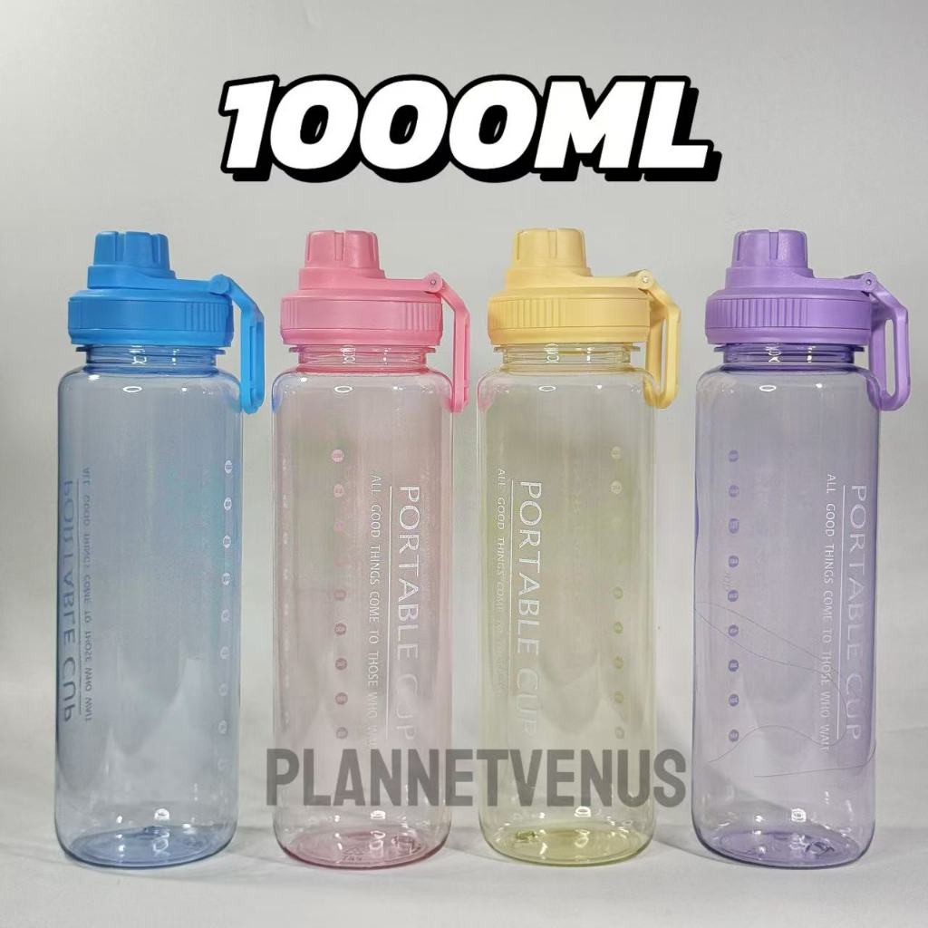 Jual BOTOL MINUM / TEMPAT MINUM SPORT 1000ML / BOTOL OLAHRAGA KANTOR ...