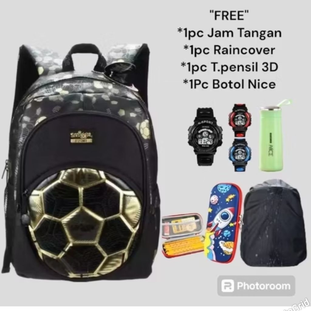 Jual Tas sekolah anak laki laki tas ransel sekolah untuk anak SD SMP free raincover buat tas ...