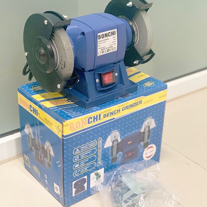 Jual Gerinda Duduk 6 inch Bonchi Mesin Gerinda Duduk Inch Bench Grinder ...