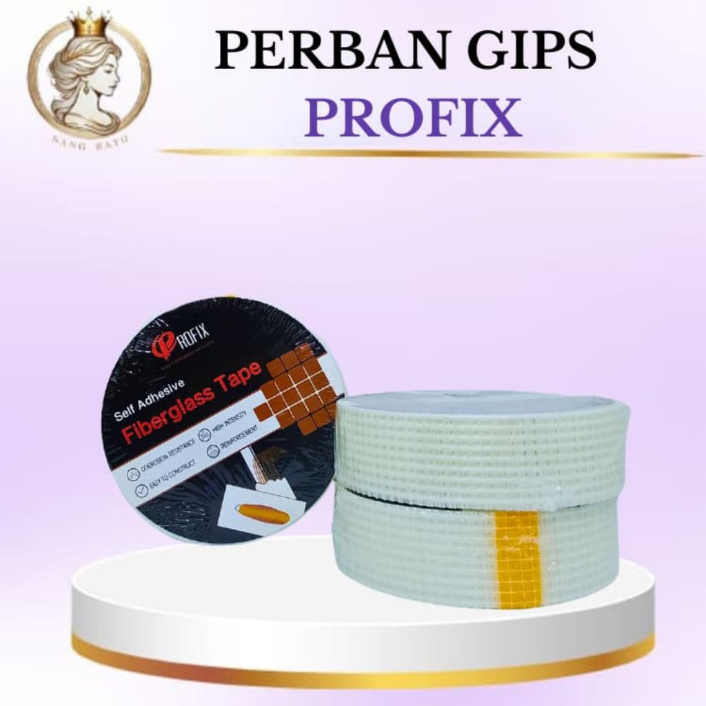 Jual Profix Isolasi Gypsum Kasa Perban Lem Asbes Lem Gypsum Fiberglass ...