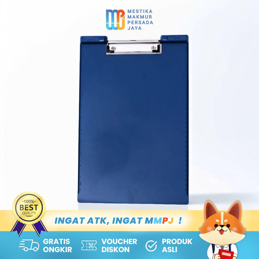 Jual Bantex Clipboard Plastics Folio – Papan Jalan Ujian Ukuran F4 ...