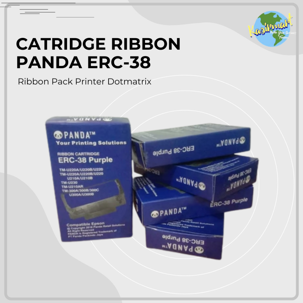 Jual PANDA ERC 38 RIBBON CARTRIDGE PITA PRINTER KASIR ERC38 PANDA ...