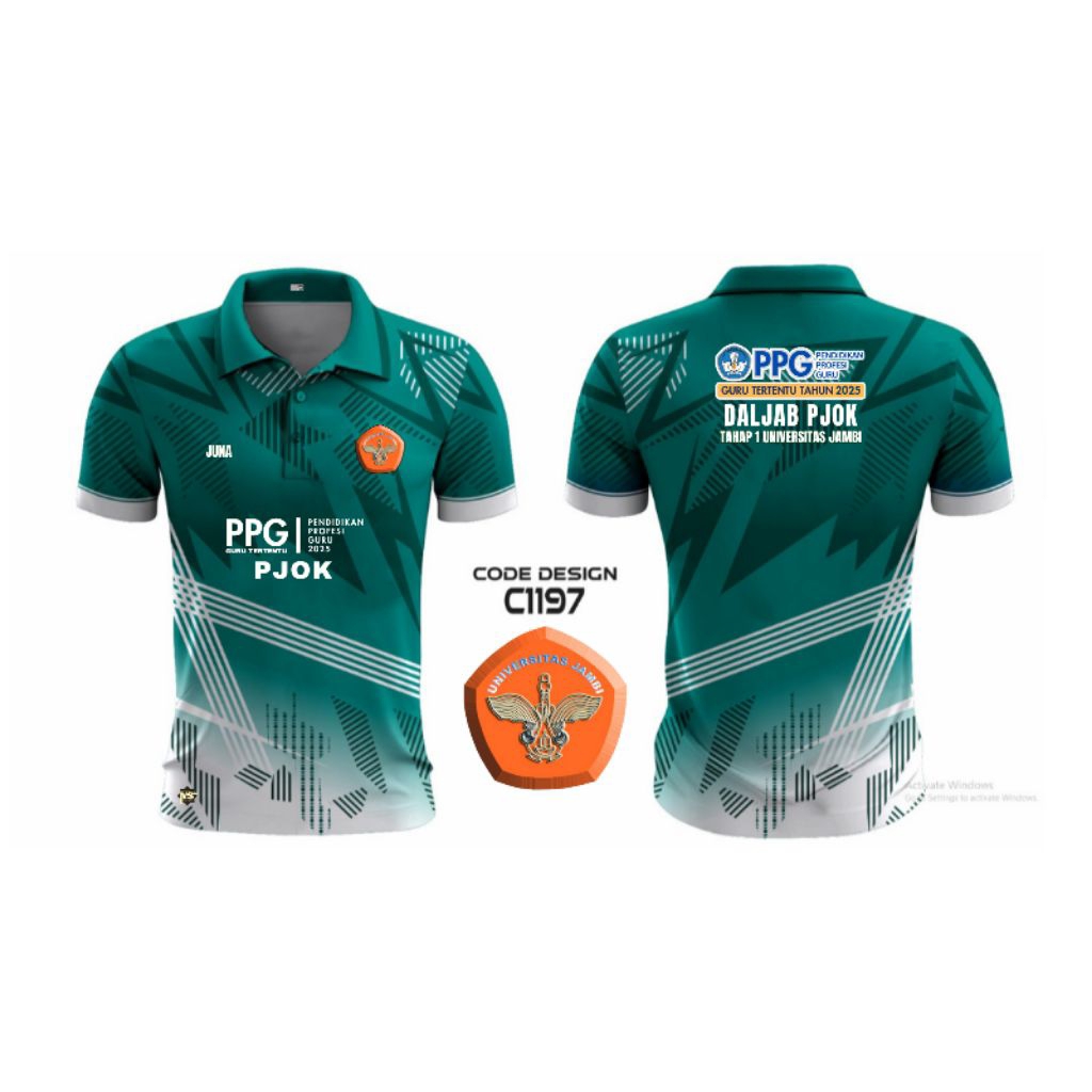 Jual Kaos Jersey Seragam PPG (Pendidikan Profesi Guru) TERTENTU ...
