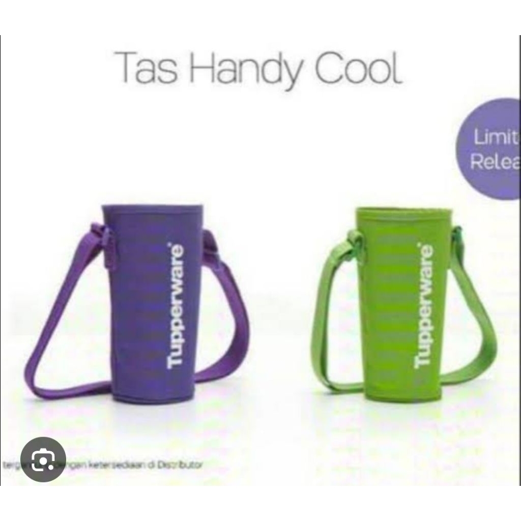 Jual Tupperware Strap Tas Tali Botol Handy Cool Eco Botol 750ml 500ml ...