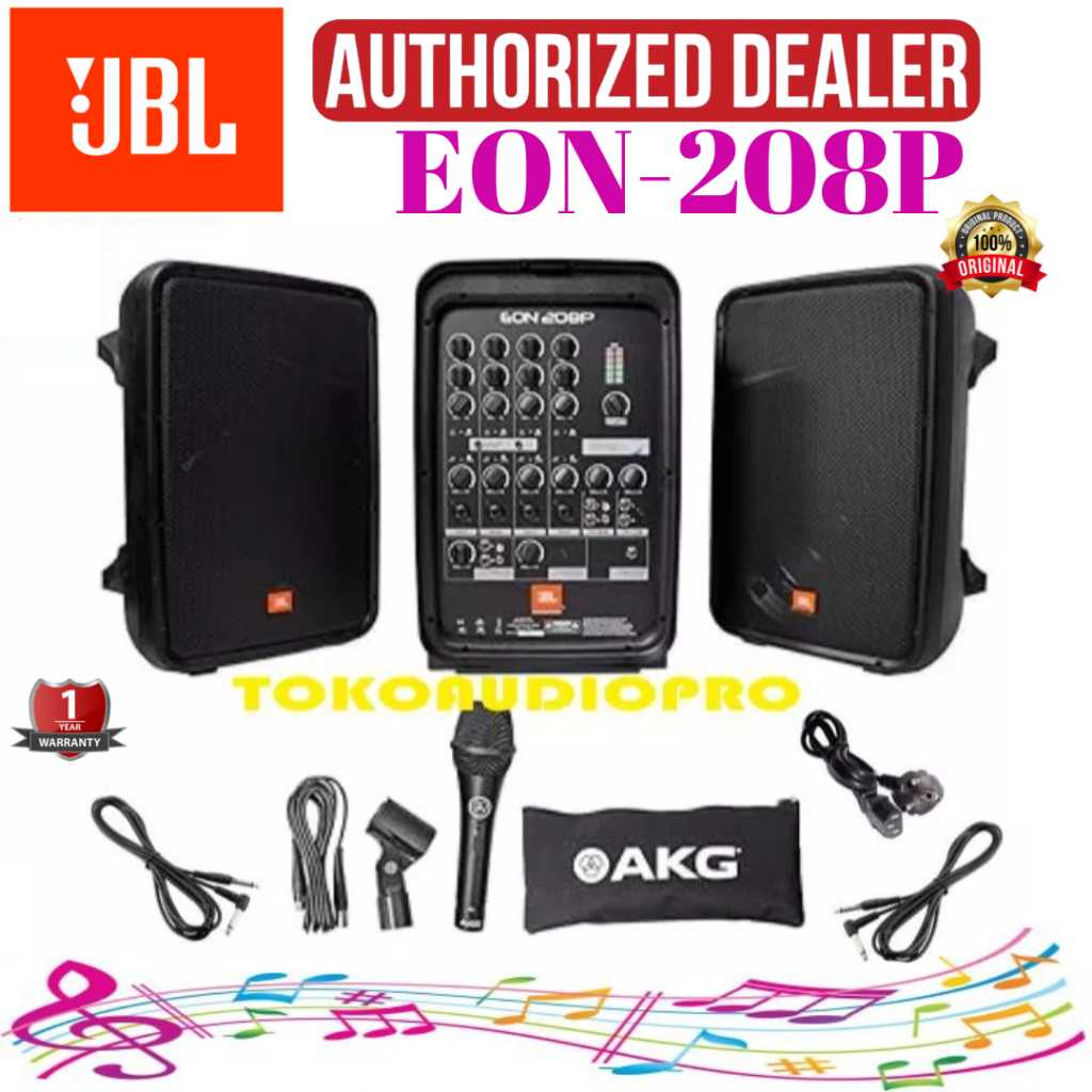 Jual Speaker JBL JBL EON208P Portable PA System JBL Eon-208P | Shopee Indonesia