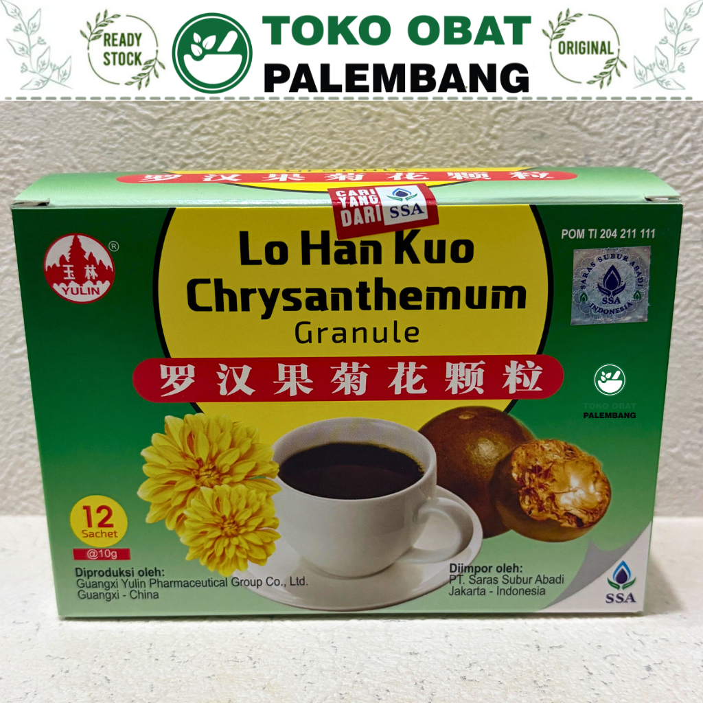 Jual LO HAN KUO CHRYSANTHEMUM GRANULE 12 SACHET SSA SARAS SUBUR ABADI ...