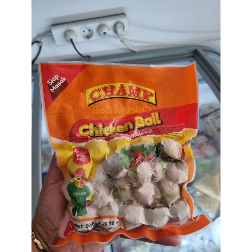 Jual Champ Bakso Ayam 200gr isi 20 pcs | Shopee Indonesia