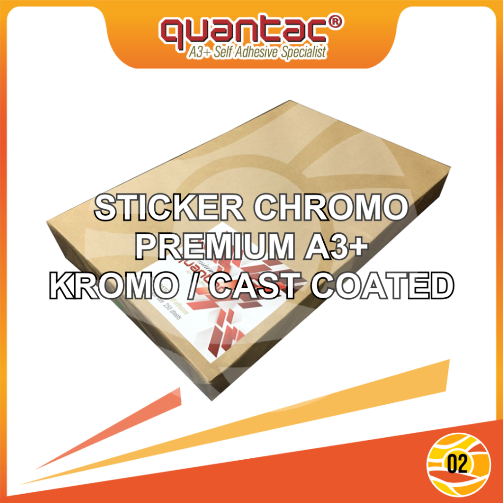 Jual Quantac Stiker Chromo PREMIUM A3+ Sticker Kertas Kromo Glossy ...