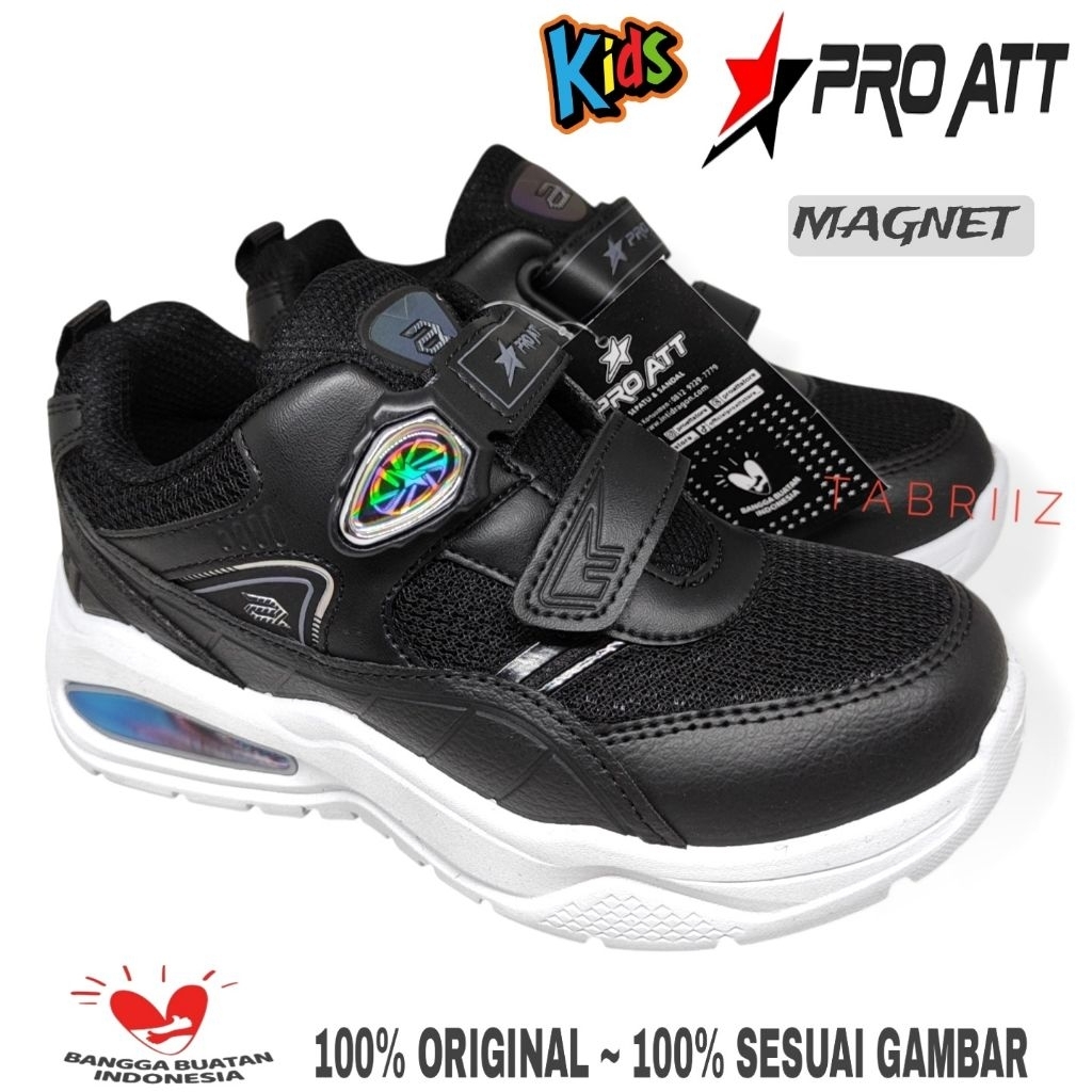 Jual Sepatu Sekolah PRO ATT MAGNET Sepatu Anak TK PAUD SD Sepatu Anak ...