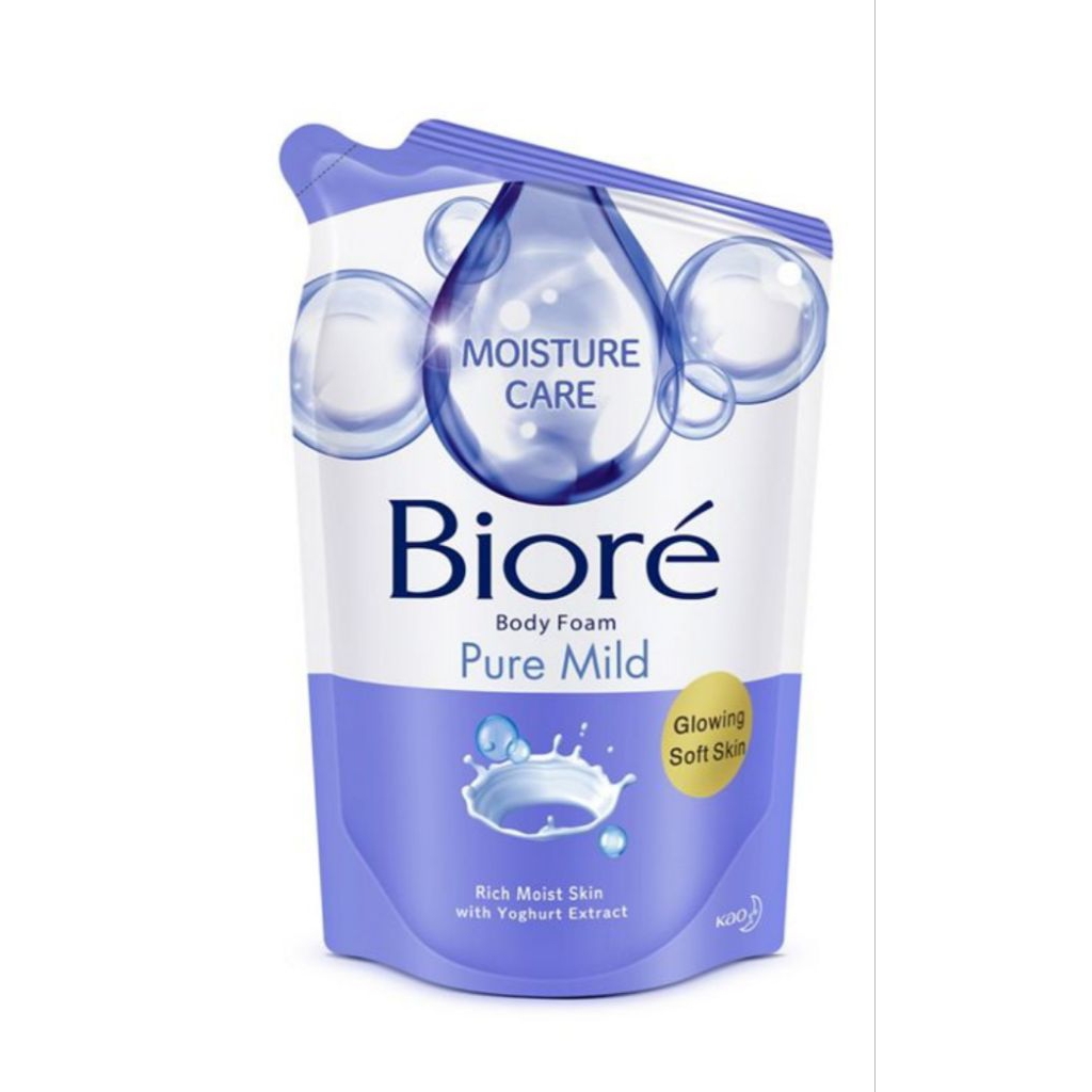 Jual Biore Bright Body foam pure mild 400 ml | Shopee Indonesia