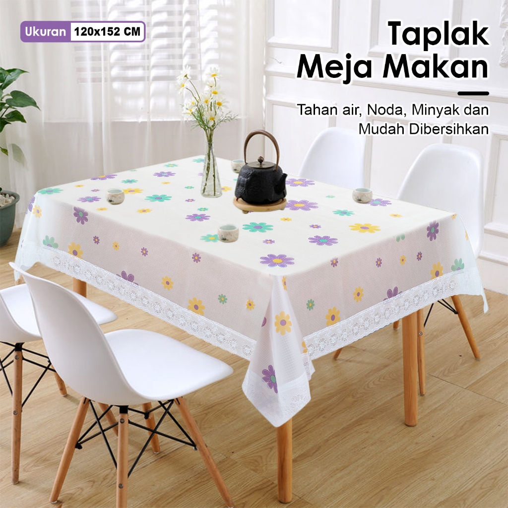 Jual Hydrokool Taplak Meja Makan / Ruang Tamu Persegi Motif Dengan ...