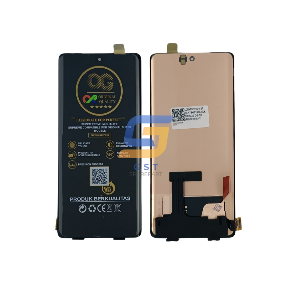 Jual LCD VIVO V27 5G ORI FINGERPRINT FULLSET TOUCHSCREEN OLED OG ...