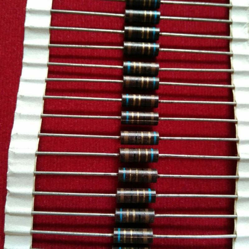 Jual IRC Moulded Wirewound Resistors SP20F Resistors 1R 1 Ohms 1W / 4 ...