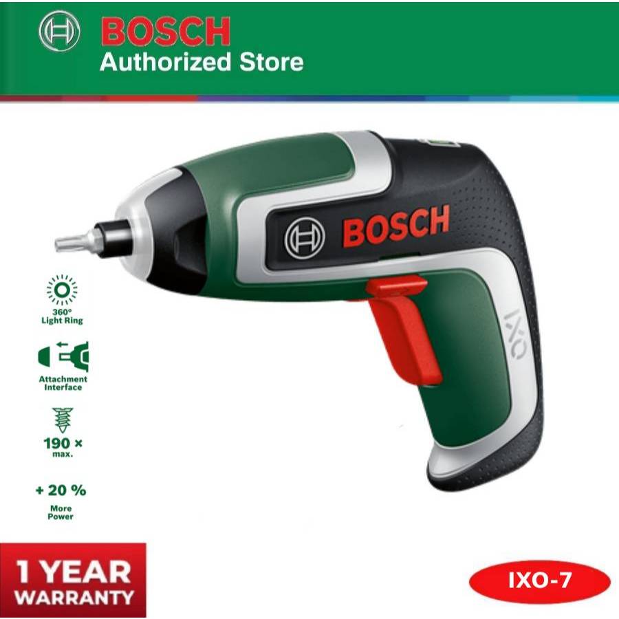 Jual Bosch Cordless Screw Driver IXO 7 Obeng Baterai BOSCH | Shopee ...