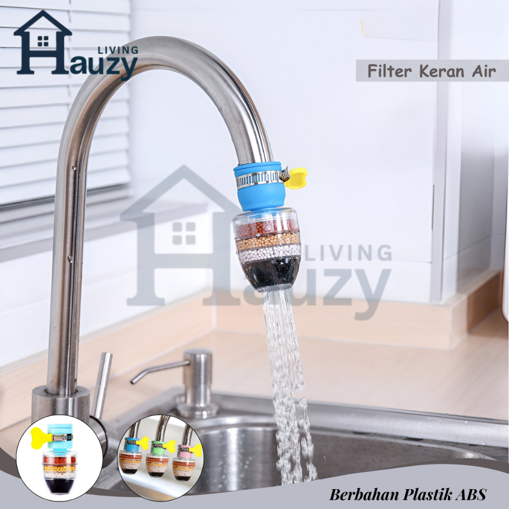 Jual Hauzy - Saringan Kran Air Bersih / Filter Air Batu Saringan Filter ...