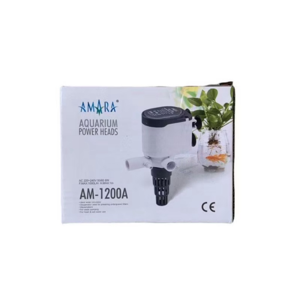 Jual Pompa Air Aquarium Amara Power Head Amara AM 1200 A Low Watt ...