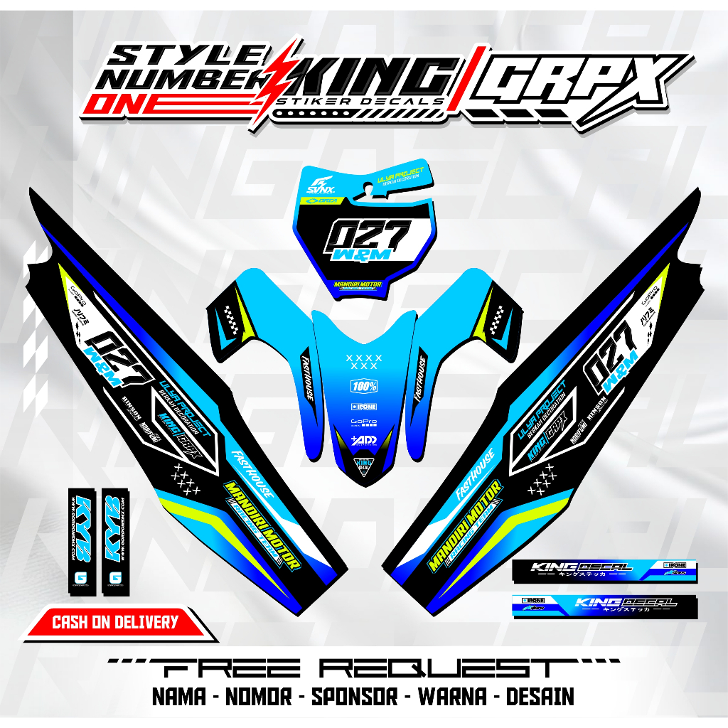 Jual STICKER RBT/GTX VEGA R NEW STIKER RBT BEBEK MODIF / DECAL TAXI ...