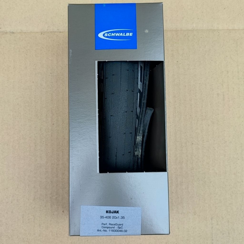 Jual Tire 20 x 1.35 406 Kojak Fold Schwalbe. Ban Luar Sepeda Lipat Kevlar. Tire Kojak 20x1.35 ...