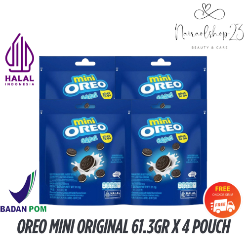 Jual Oreo Mini Original Pouch 61.3gr x 4 Pouch | Shopee Indonesia