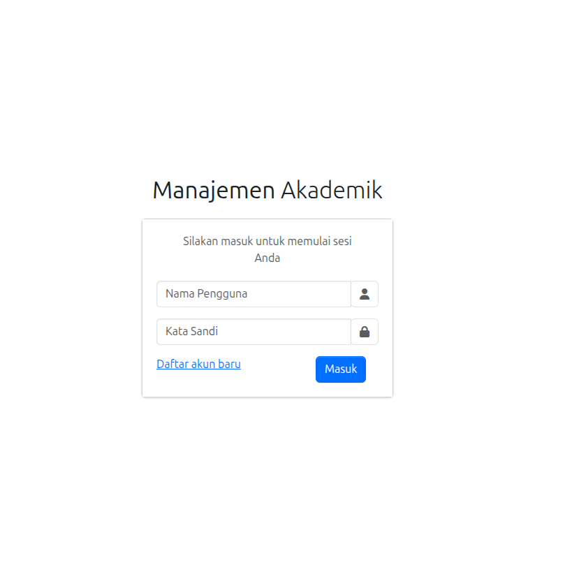 Jual cd source code aplikasi sistem manajemen akademik berbasis web ...