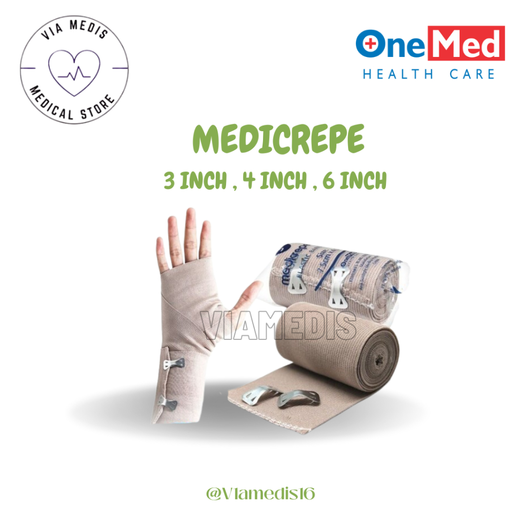 Jual MEDICRAPE ONEMAD UKURAN ( 3 Inch , 4 Inch , 6 Inch ) | Shopee ...