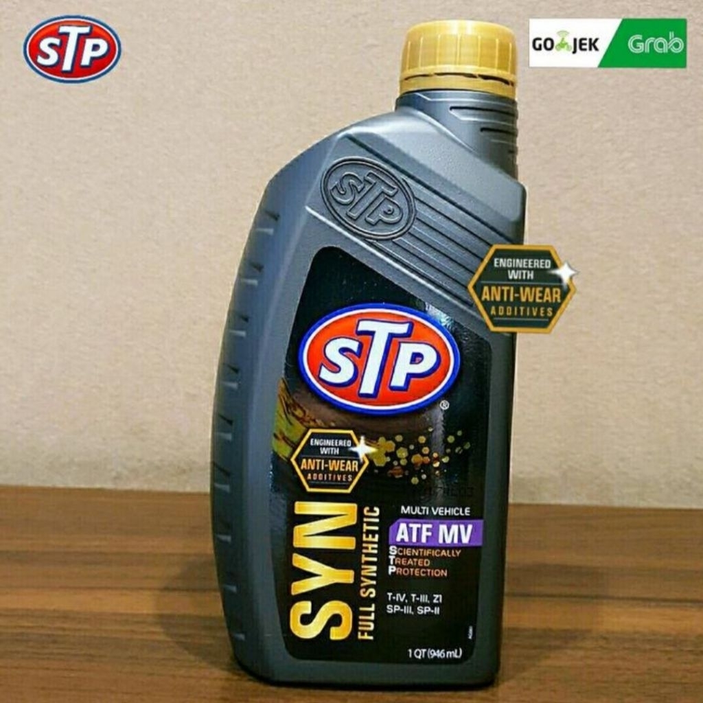 Jual STP Oil Transmisi Otomatis Full Synthetic ATF MV 946mL | Shopee ...