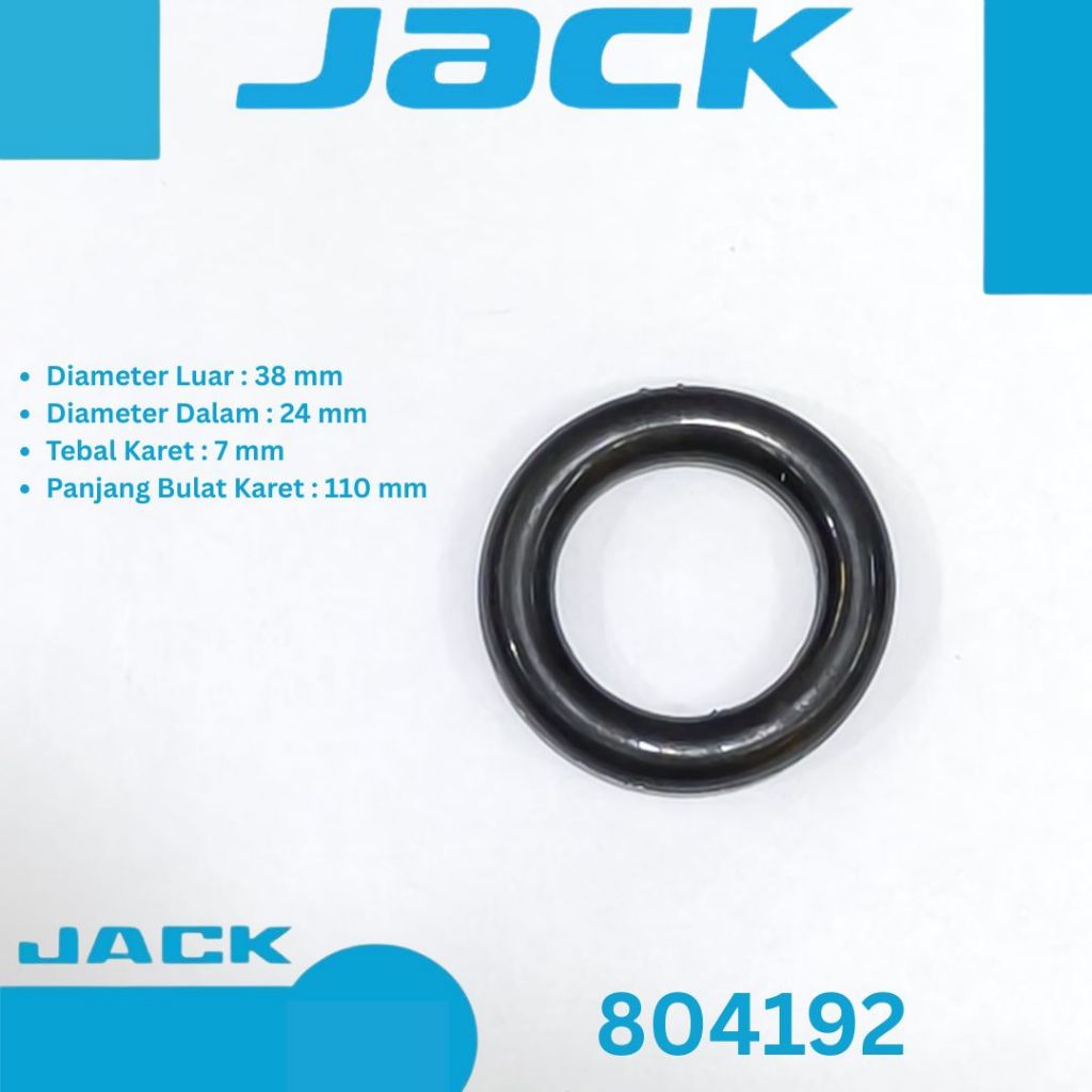 Jual 804192 Ring Karet Gulungan Benang Bobbin Mesin Jahit JACK SERVO F3-F4-F5 (ORIGINAL JACK ...