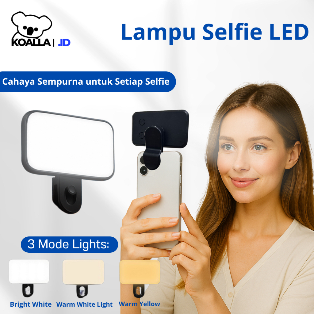 Jual Lampu Selfie Handphone Mini Cube Light Clip On Led Lightning 3 ...