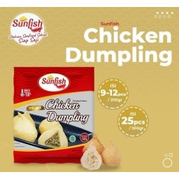 Jual SUNFISH Frozen Food Dumpling Ayam / Dumpling Frozen Food | Shopee ...