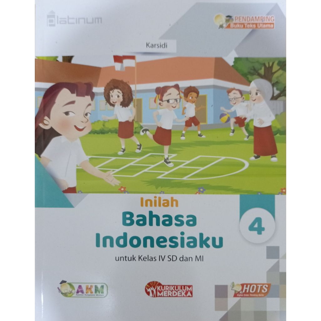 Jual Buku Pelajaran Platinum Inilah Bahasa Indonesiaku Kelas 4 SD dan MI Kurikulum Merdeka Hots ...