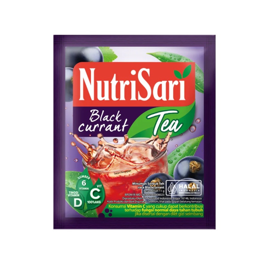 Jual Nutrisari Blackcurrant Tea / Apple Tea / Orange Tea / Lemon Tea ...