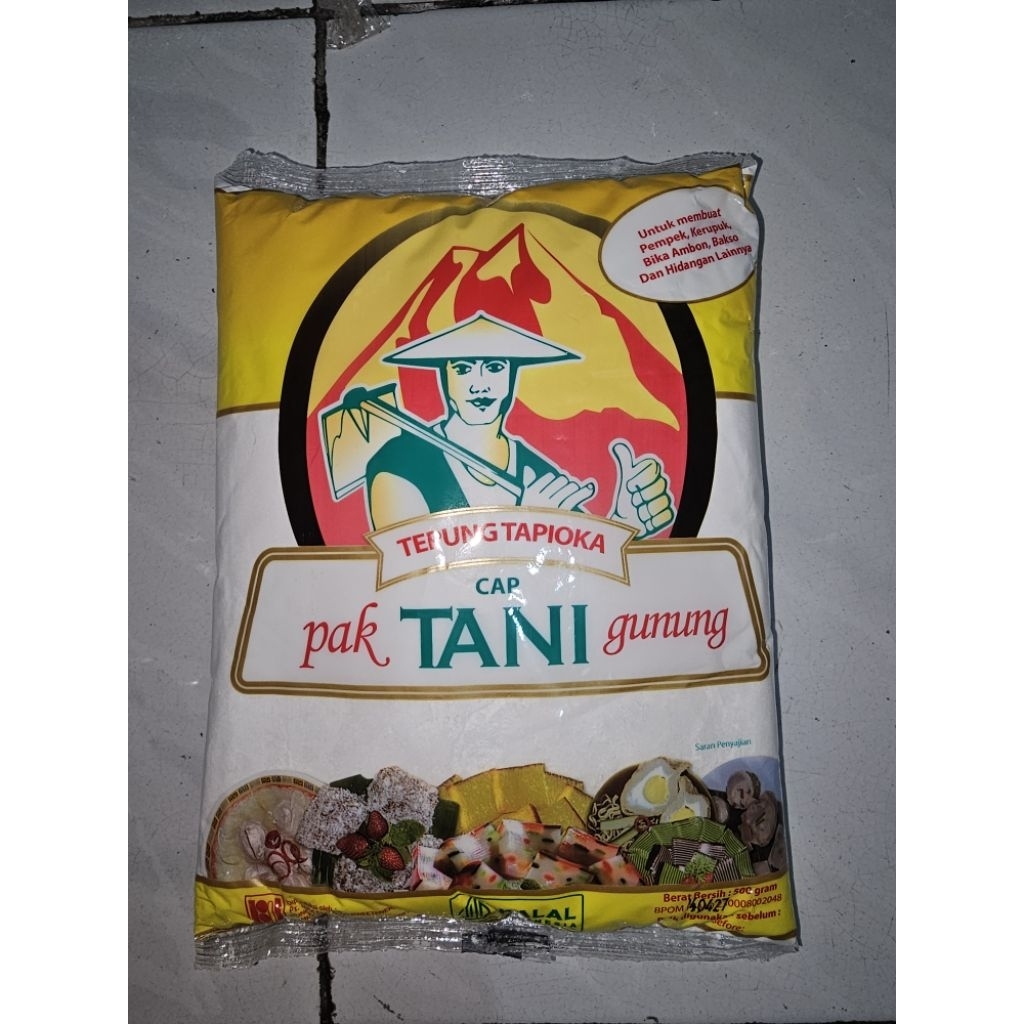 Jual SAGU PAK TANI GUNUNG Tepung Tapioka SAGU PAK TANI 500 gram Tepung ...