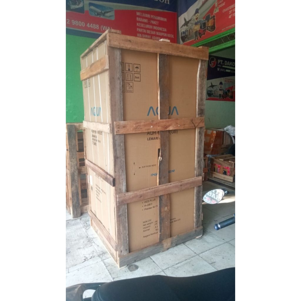 Jual PACKING KAYU TV UKURAN BESAR DAN KULKAS SIDE BY SIDE | Shopee ...