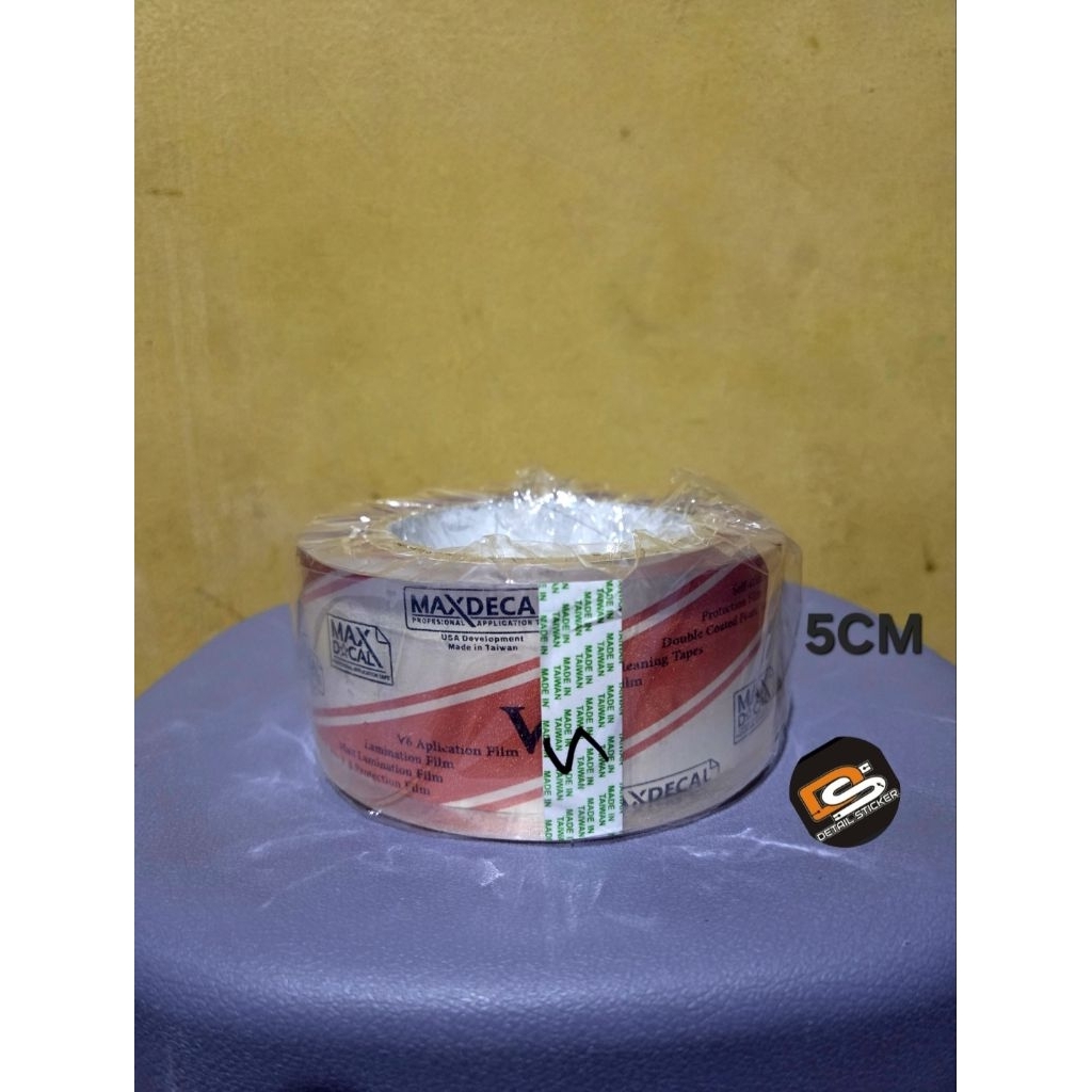 Jual 5CM Masking Tape MAXDECAL Transfer Tape Laminasi Cutting Sticker ...