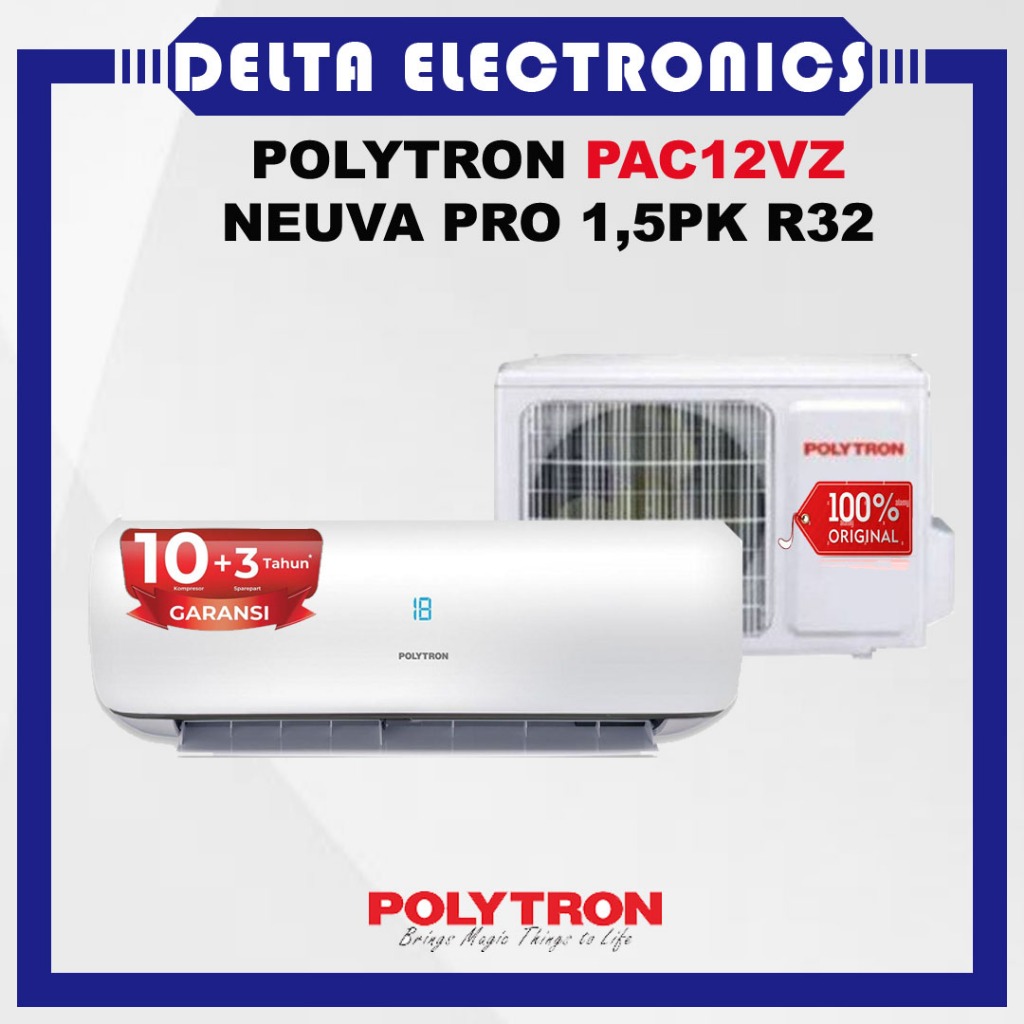Jual Polytron PAC12VZ Neuva Pro 1,5PK Filter GoldFin R32 Unit Only ...