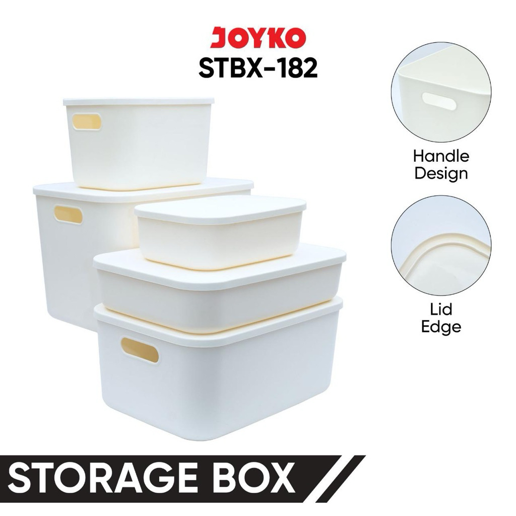 Jual Joyko Storage Box Dengan Tutup berbagai Ukuran / Kotak Penyimpanan ...