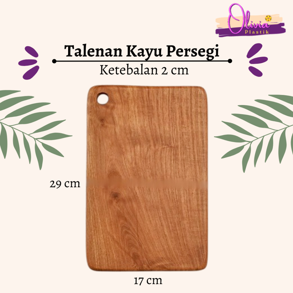 Jual Telenan Kayu Persegi Panjang Tebal | Shopee Indonesia