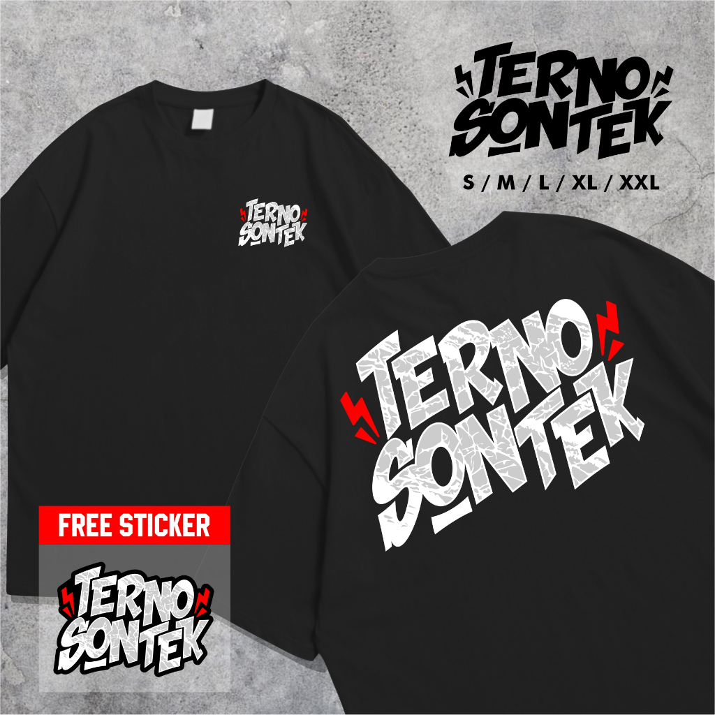 Jual ( COD ) Kaos Terno Sontek Terbaru - Tshirt Pria Wanita Lengan ...