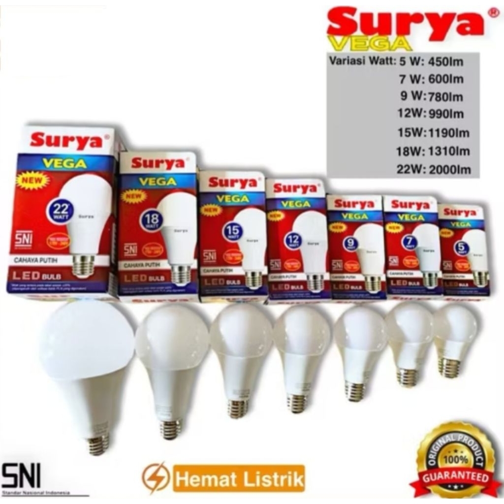 Jual Lampu Led Surya VEGA Series.. | Shopee Indonesia