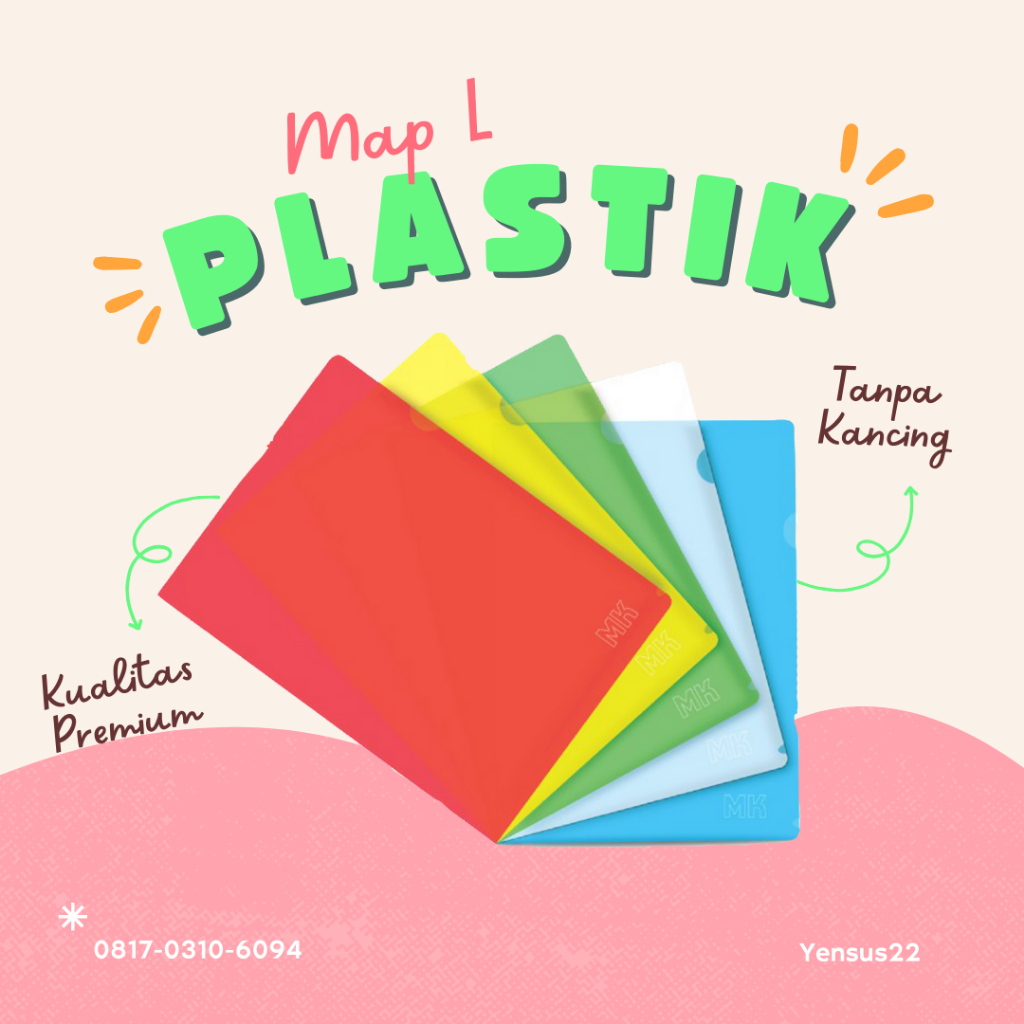 Jual Map L Bening F4 / Map Plastik Folio / Map Bening | Shopee Indonesia