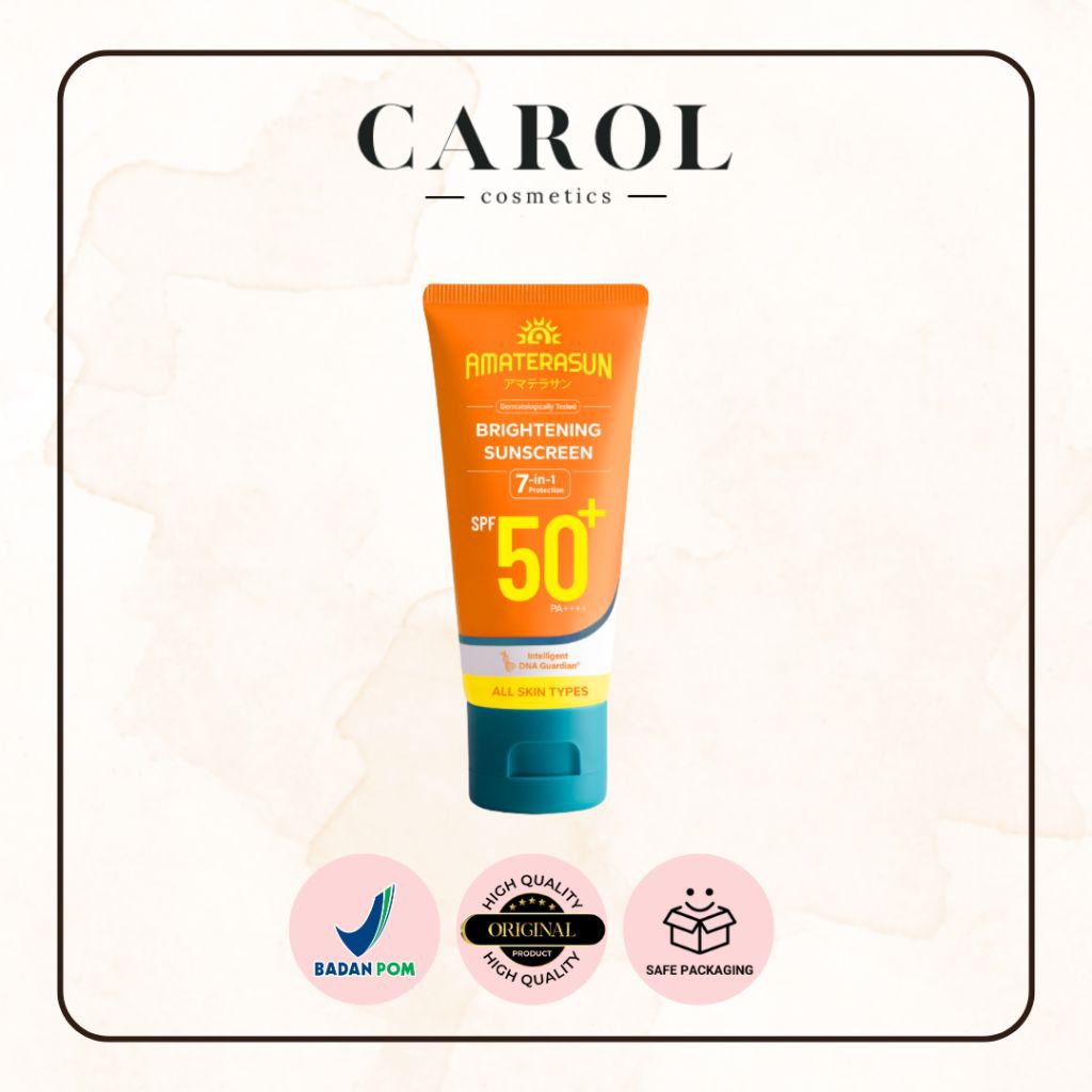 Jual AMATERASUN Brightening Sunscreen SPF50+ PA+++ | Shopee Indonesia