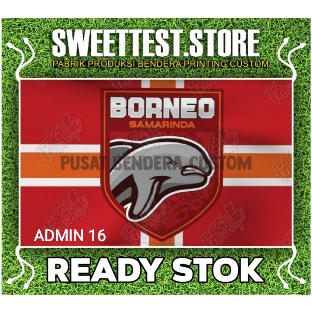 Jual PABRIK CETAK + BENDERA 200x150cm, FREE STICKER BOLA, BENDERA CLUB ...