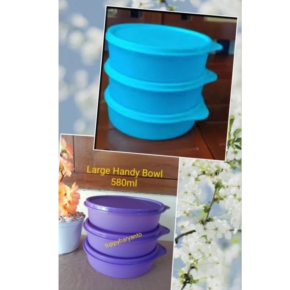 Jual Large handy bowl purple/biru/ungu (1pc)warna seperti foto ori ...