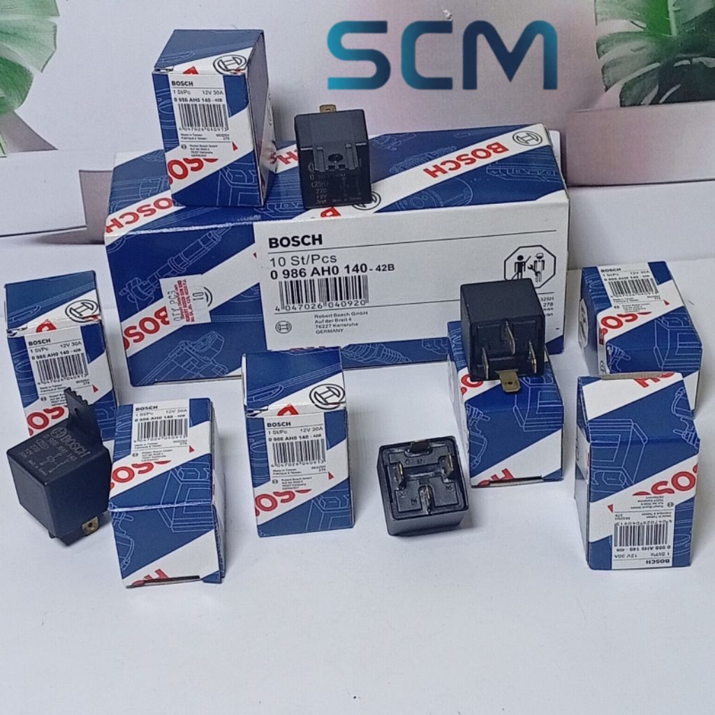 Jual Relay BOSCH 12V 30A 4 Kaki Original (STOK TERBATAS) | Shopee Indonesia
