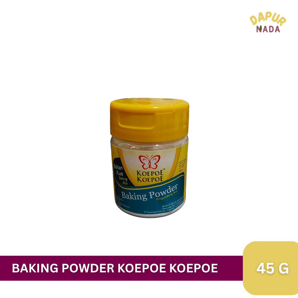 Jual Baking Powder Koepoe Koepoe 45g | Shopee Indonesia