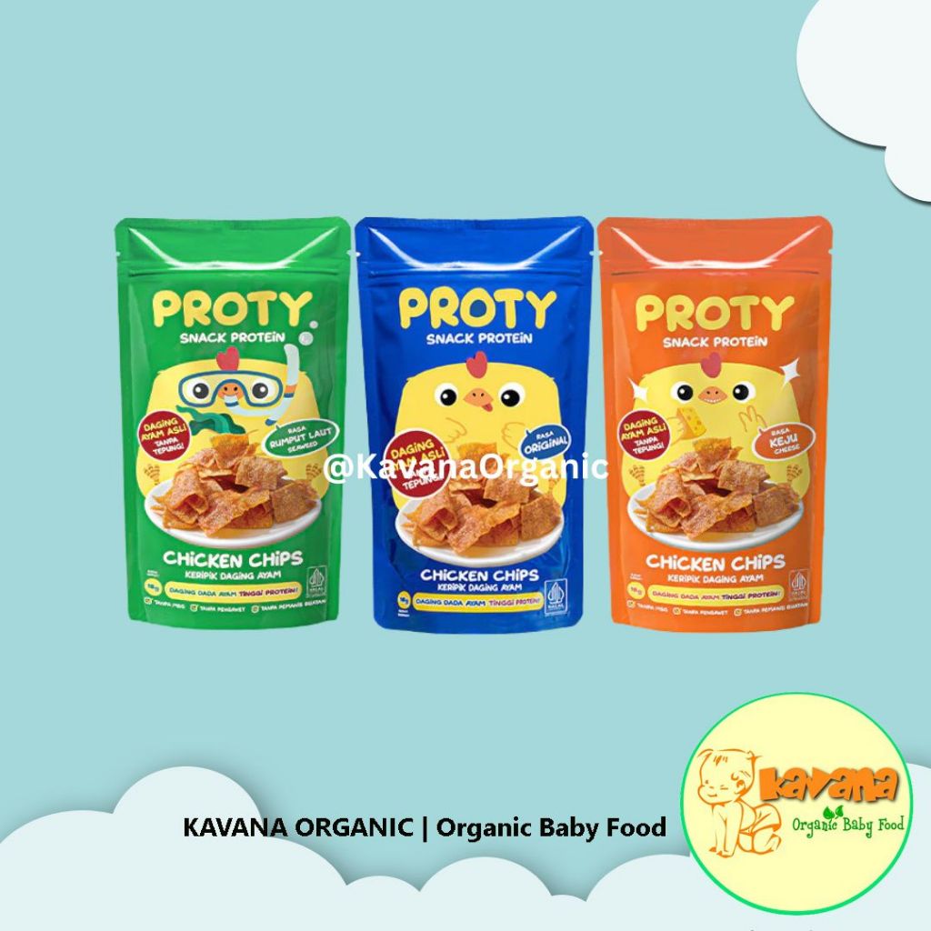 Jual Proty Snack Protein 12+ / Chicken Chips | Shopee Indonesia