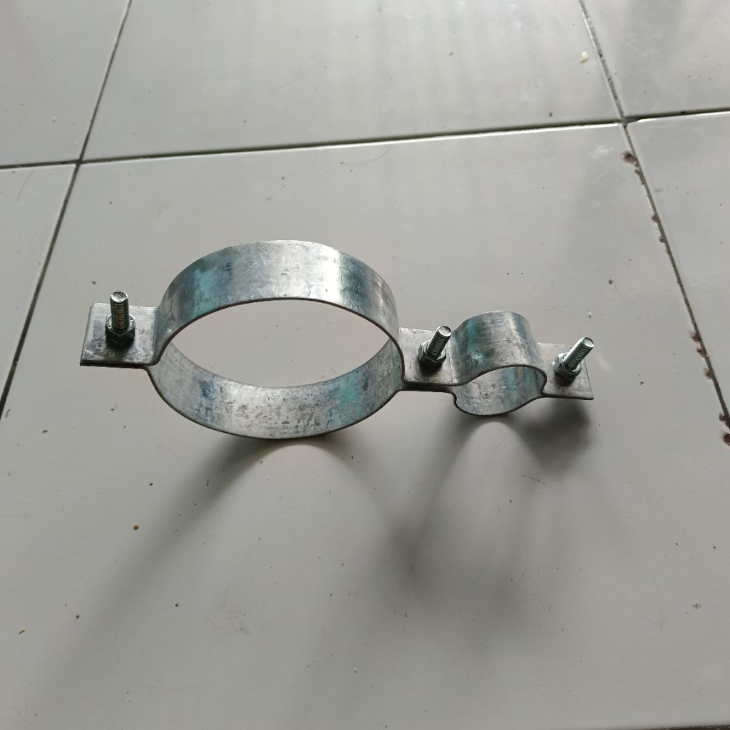 Jual Klem ornamen tiang pju dauble pipa 2"x 8" | Shopee Indonesia