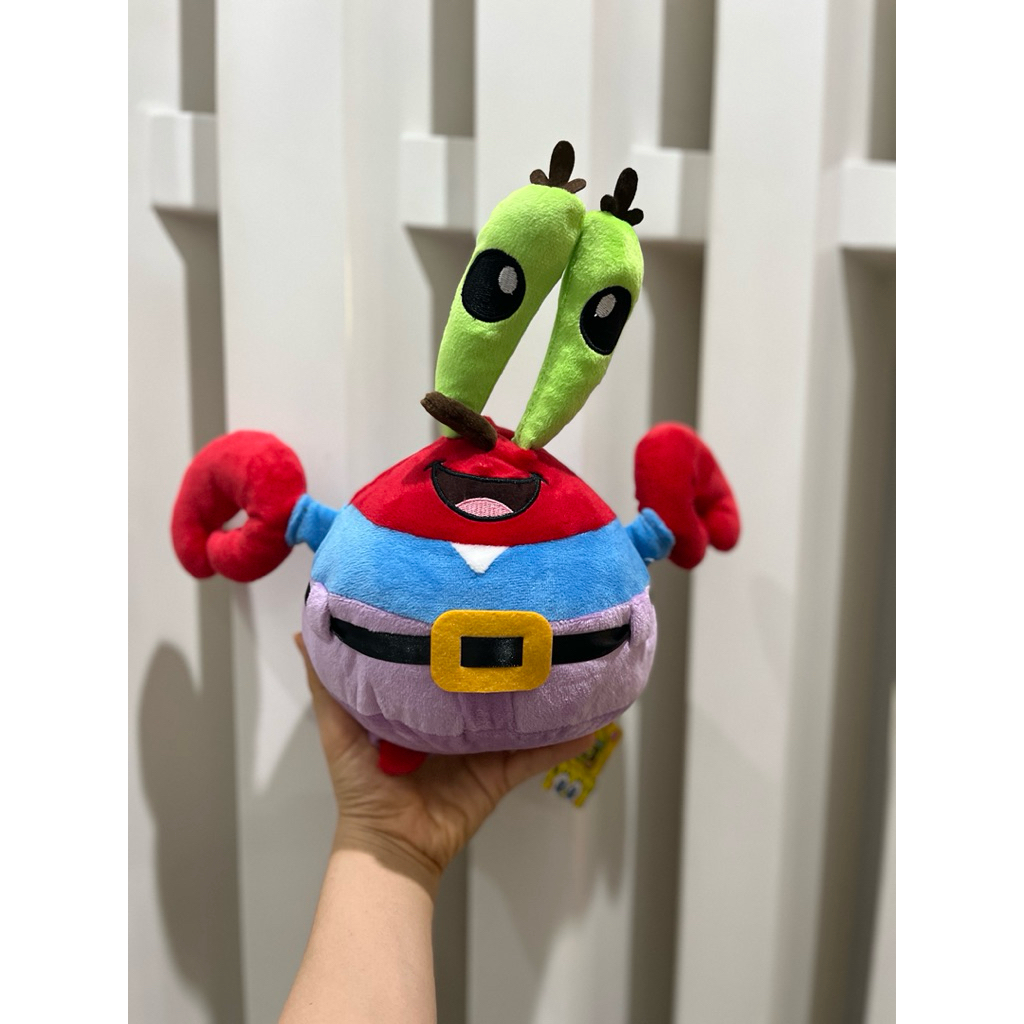 Jual Boneka Mr. Crabs Original Nickelodeon Ukuran Small Mr Crabs ...