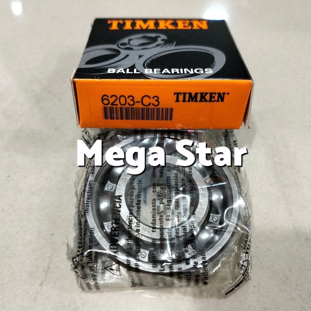 Jual BEARING 6203 C3 TIMKEN asli | Shopee Indonesia