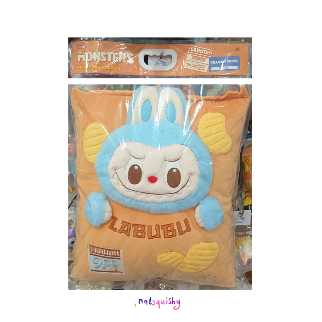 Jual Pop Mart Labubu The Monster Wacky Mart Series Pillow (Chips ...